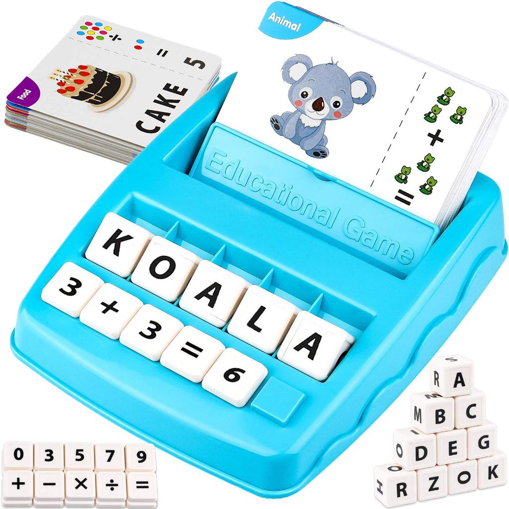 Learning Educational Toys 2 in 1 Matching Letter and Number Games for ...
