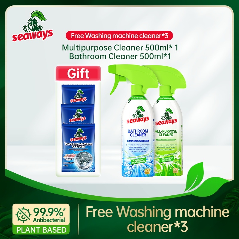 Seaways Bathroom cleaner All-Purpose Cleaner antibacterial spray [Free ...