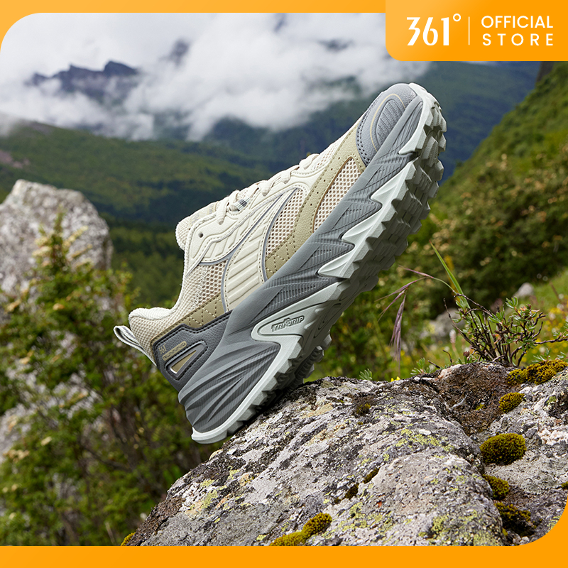 361 Degrees Women Running Shoes Outdoor Wear-resistant Non-slip Hiking ...