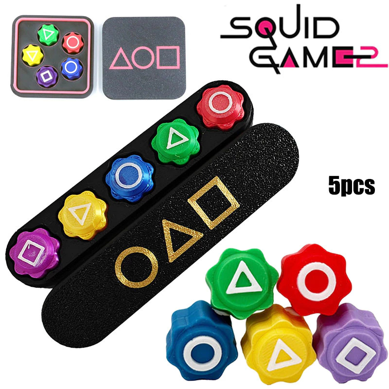 Gonggi Squid Game 2 Korean Traditional Game Prop Set (ddakji ...