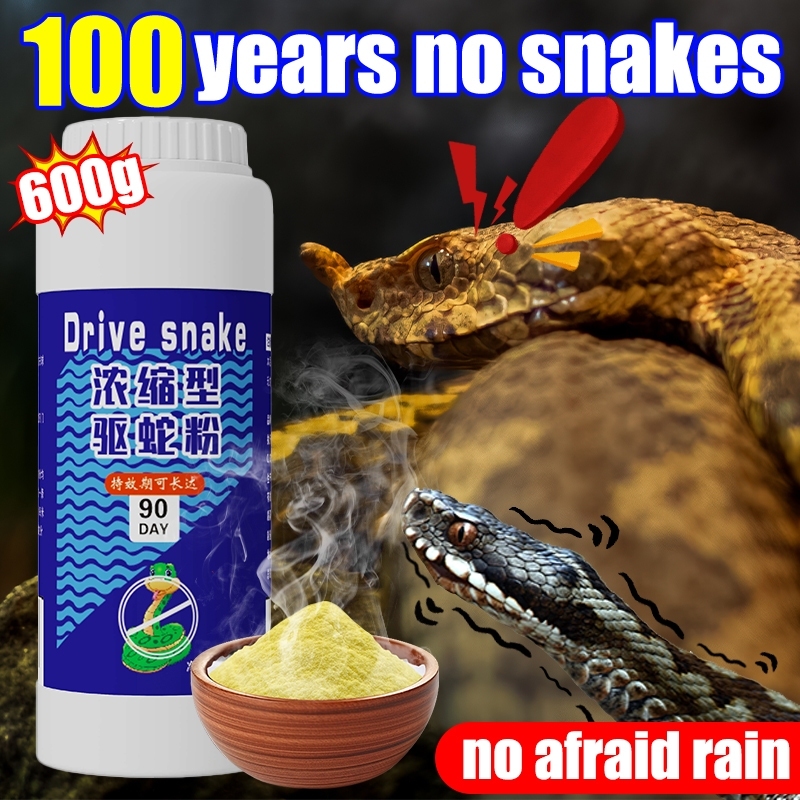 【100 years no snakes】snake repellent powder Snake Repellent 600G ...