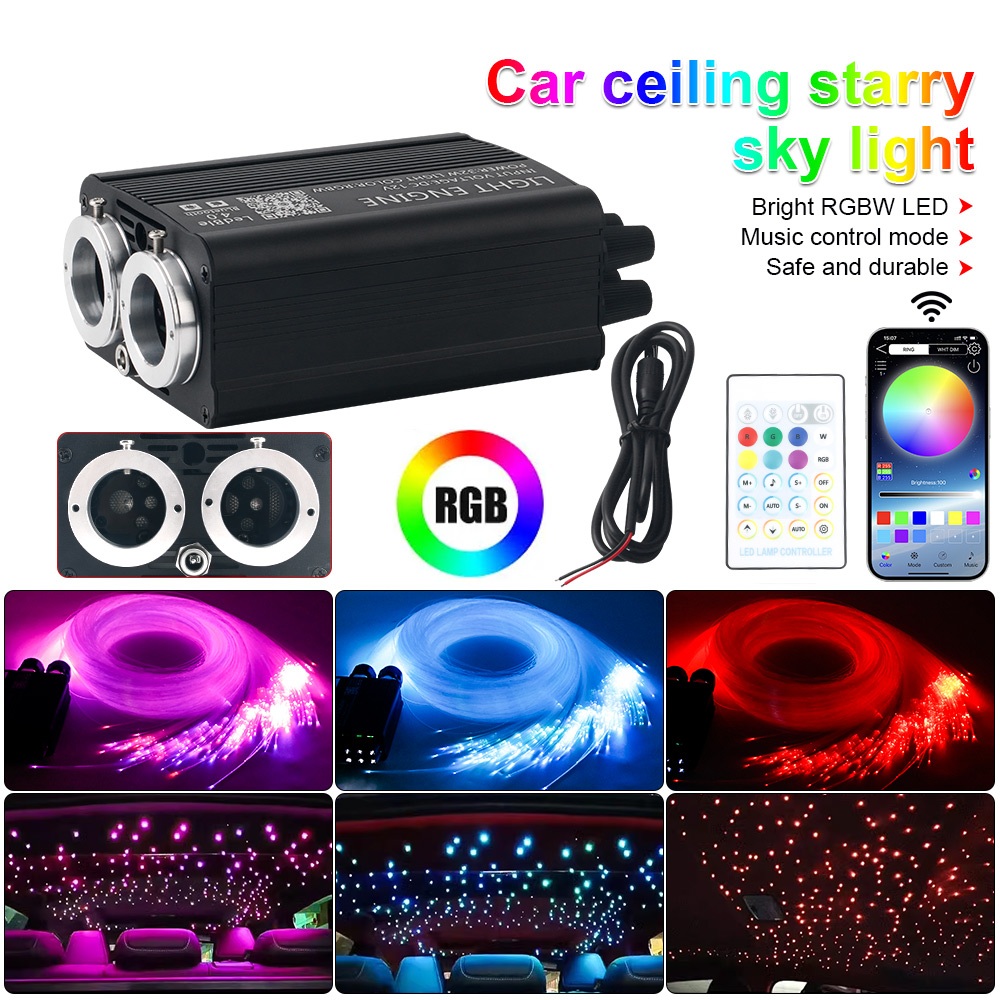 16W RGBW Dual Head Blinking Star Light Car Starrry Light 900pcs 1100pcs ...