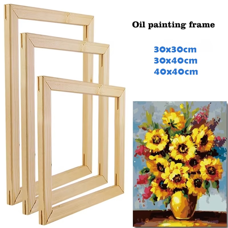 【JC】Wood Frame For Canvas Oil Painting Factory Price Wood Frame For ...
