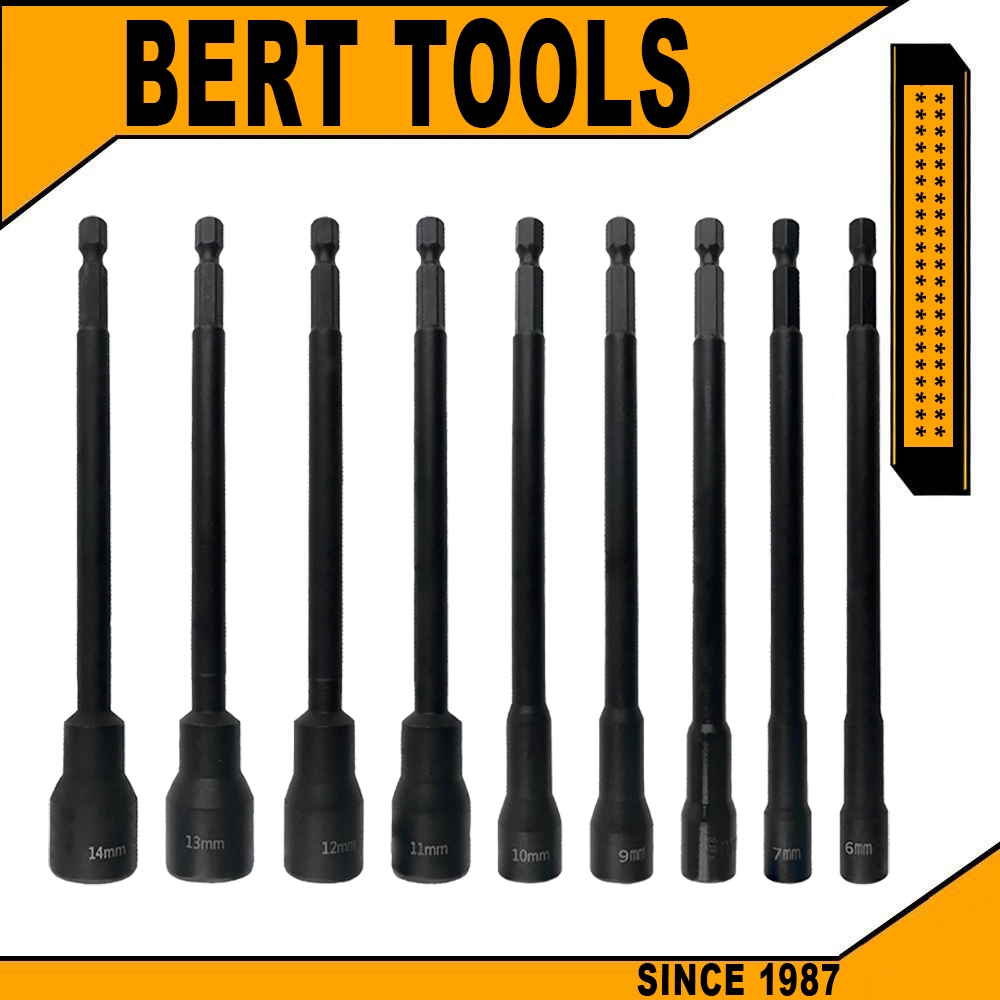 BERT🇲🇾｜Magnetic Hexagon Socket Magnetic Nut Setter Driver Drill Bit Set ...