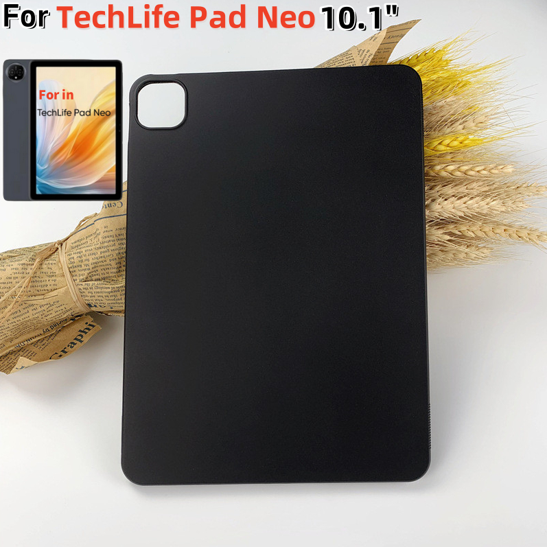 For TechLife Pad Neo 10.1" LTE | Black Soft Silicone Case TLPAD002 TPU ...