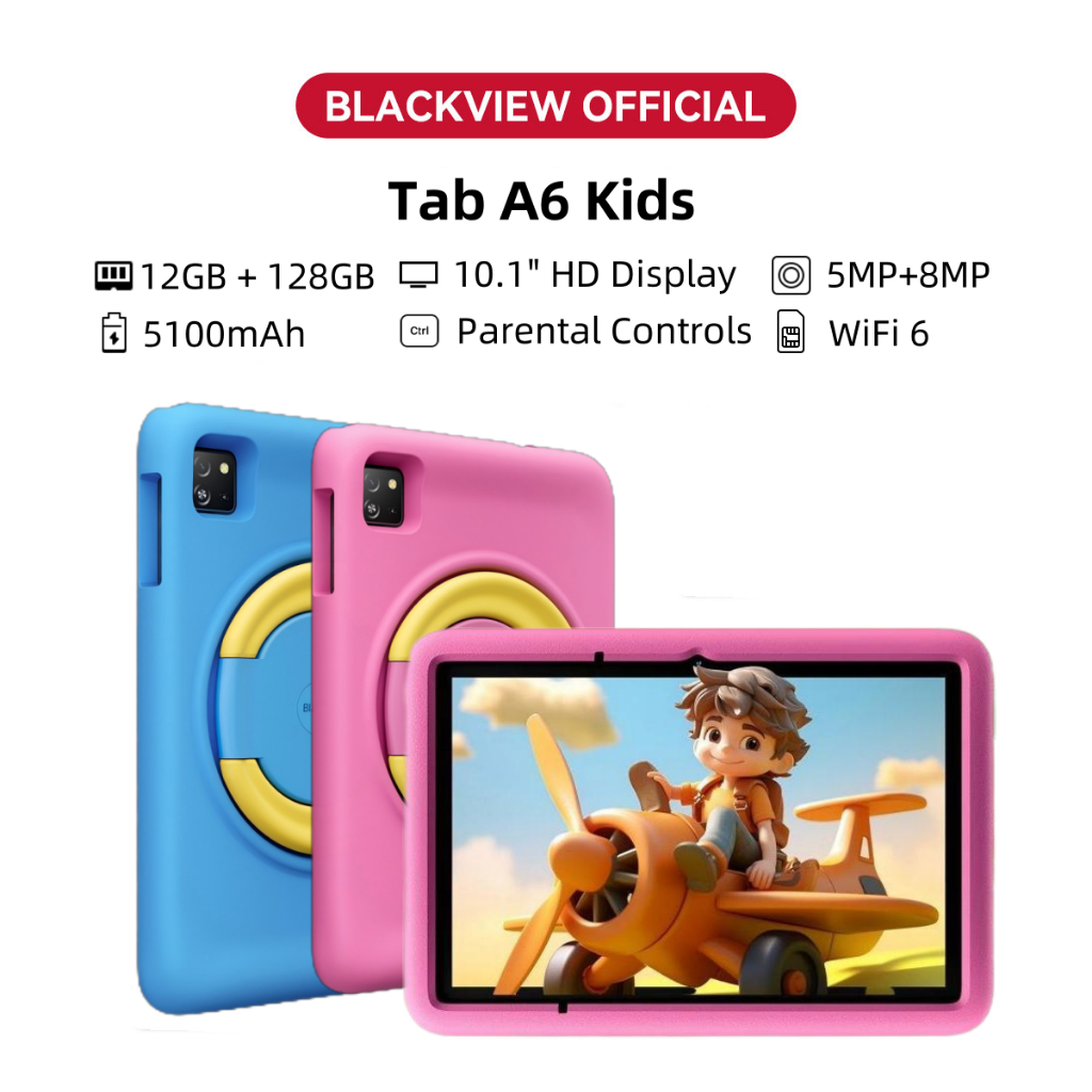 New Arrivial Blackview Tab A6 Kids Tablet Android 14 Wifi6 (10.1 ...