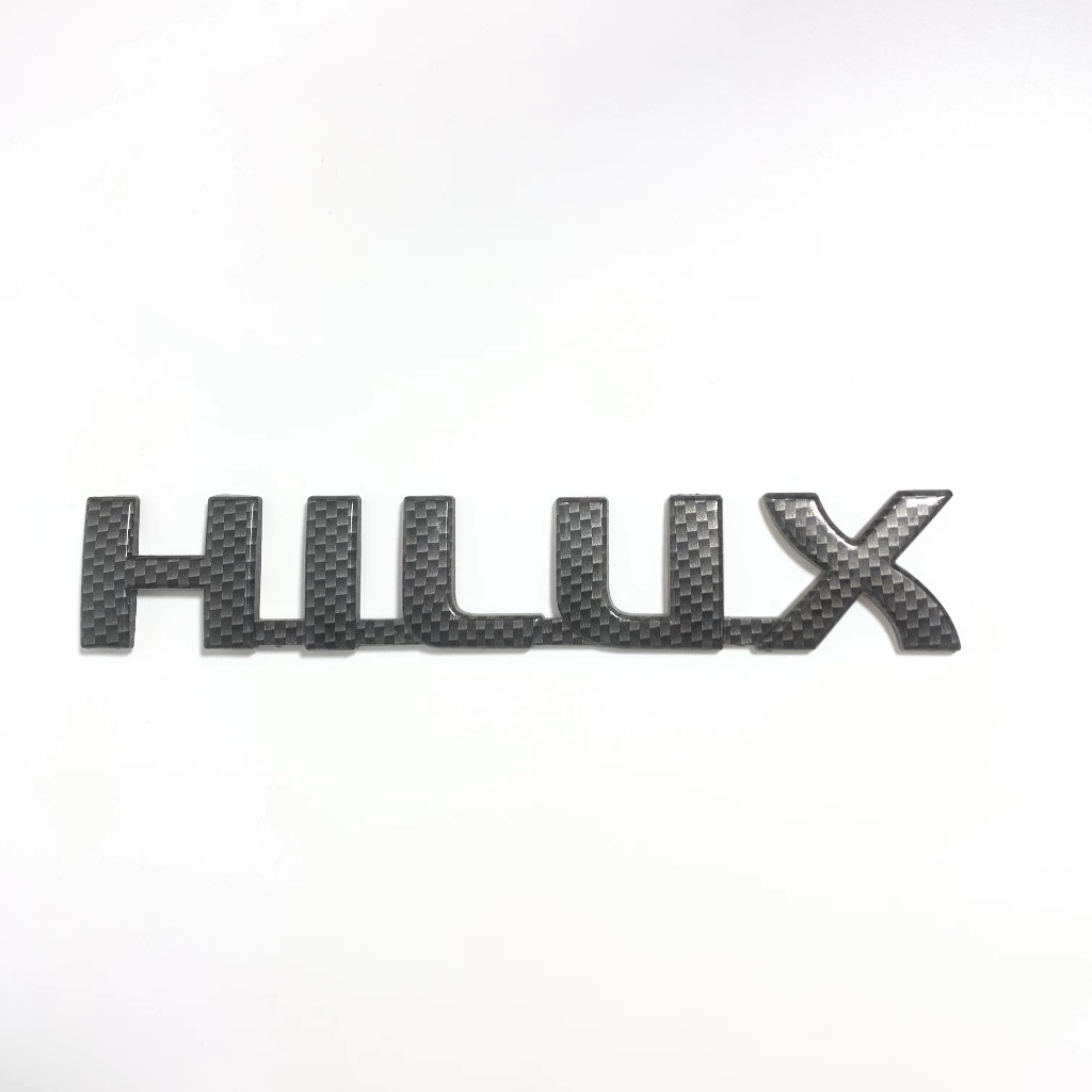 Toyota HILUX Carbon Emblem LOGO | Shopee Malaysia