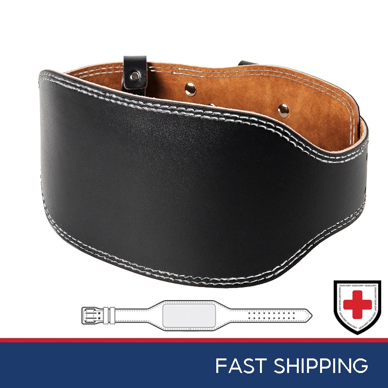 Leather Weight Lifting Belt for Men&Women Gym Weight Belt/Lumbar Back ...