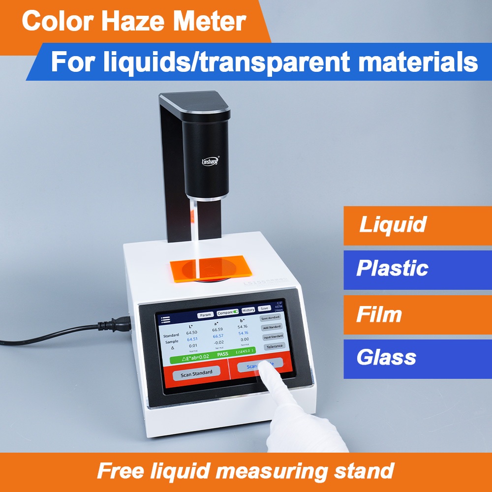 LS155 Liquid Colorimeter Transparent Color Difference Color Haze Meter ...