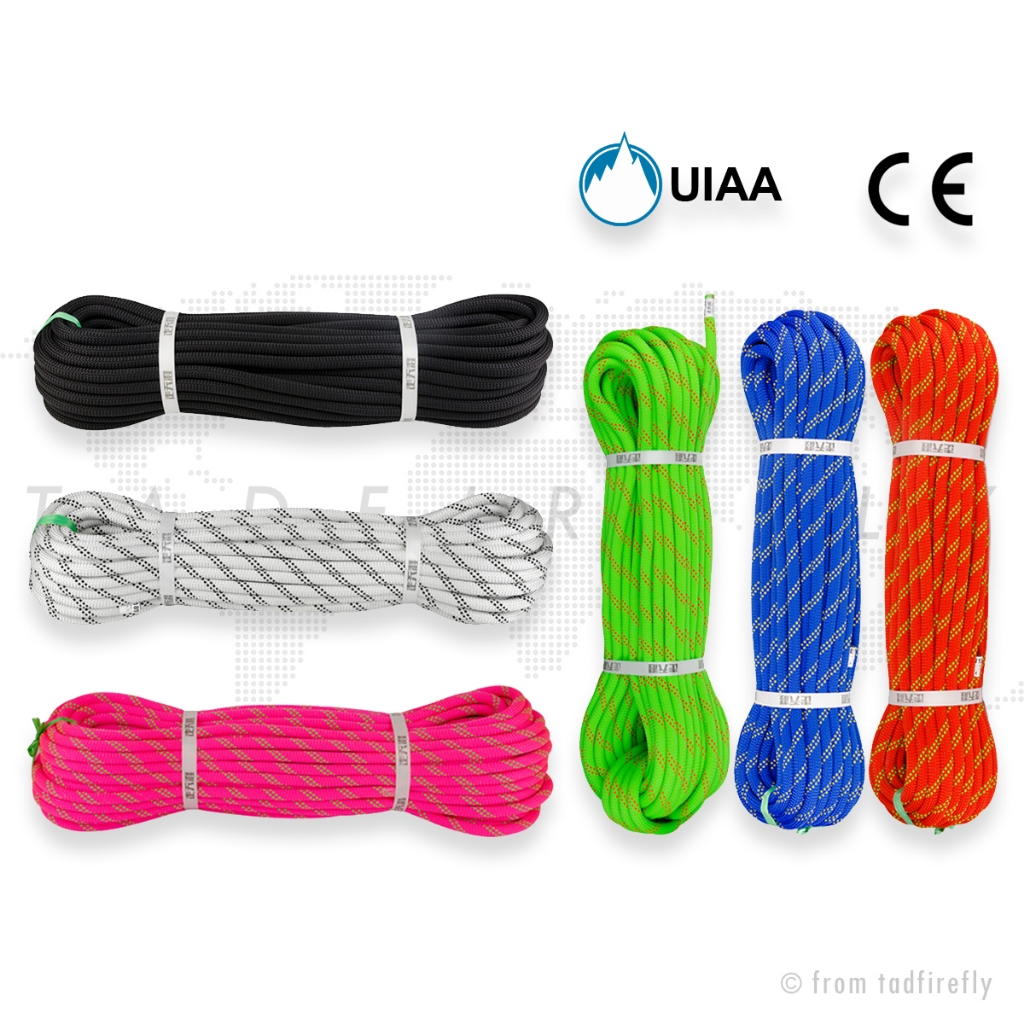 10.5mm Kernmantle Static Rope Climbing Rescue Rigging Flying Fox ...