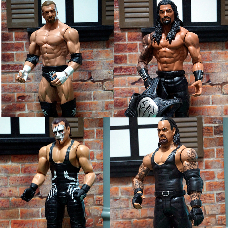 6 INCH MATTEL WWE Action Figure Wrestler Wrestling DANIAL BRYAN Chad Gable Johnson Tye Dillinger ...