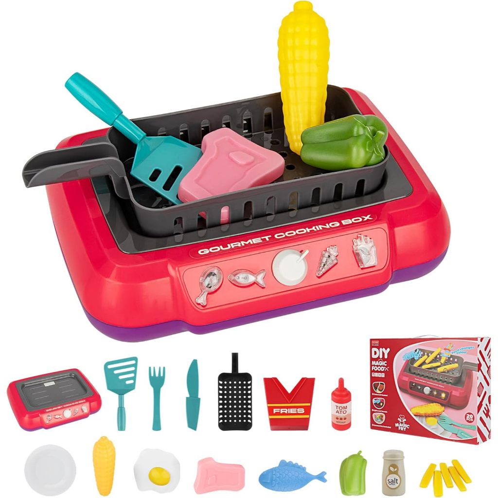 【现货】titok 20Pcs same modelGourmet Cooking Box Toy, DIY Magic Food Toy ...