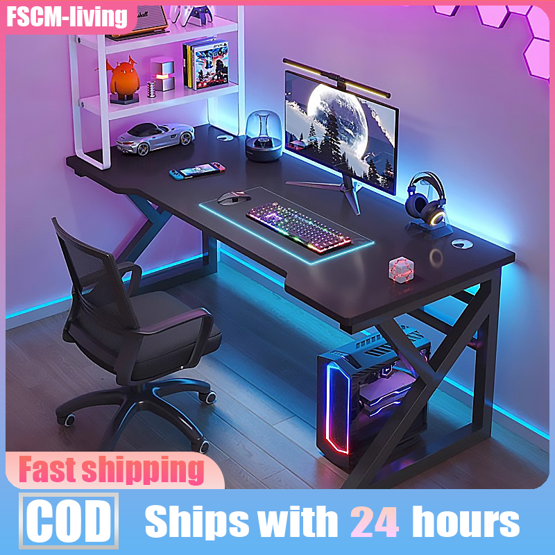 COD 140/120/100cm Computer Table for Desktop Small Study Table Office ...
