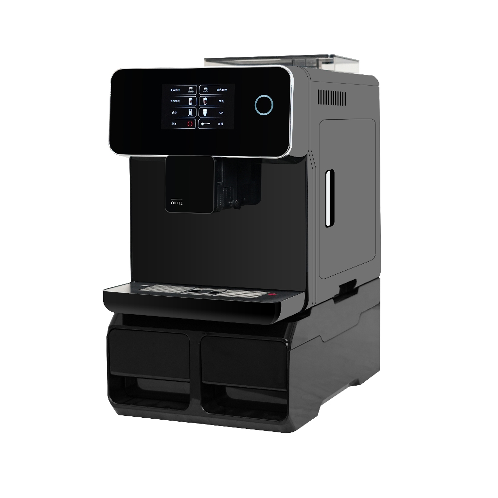 Smart freshly ground coffee machine High-end touch screen household ...