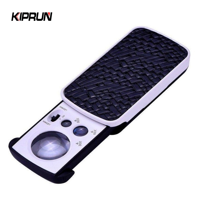 KIPRUN Magnifying Glass, 30X 60X 90X Magnifier, High Magnification ...