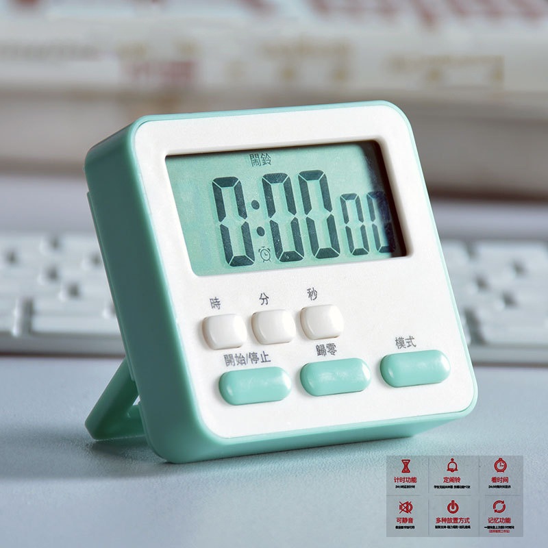 Digital Timer Silent Multi-function Student Time Manager Kitchen ...