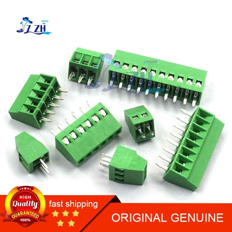 Dg308 Terminal KF128 2.54mm Pitch 120 Screw Type PCB Terminal 2/3P Connector | Shopee Malaysia