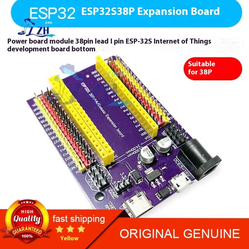 Esp32/esp32s Expansion Board Power Board Module 38pin Lead Pin ESP-32S ...