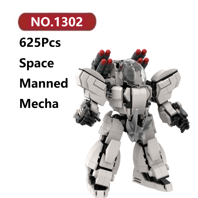 [MOC]Space Manned Mecha Building Blocks 625 Pcs Mecha Bricks Toy Set ...