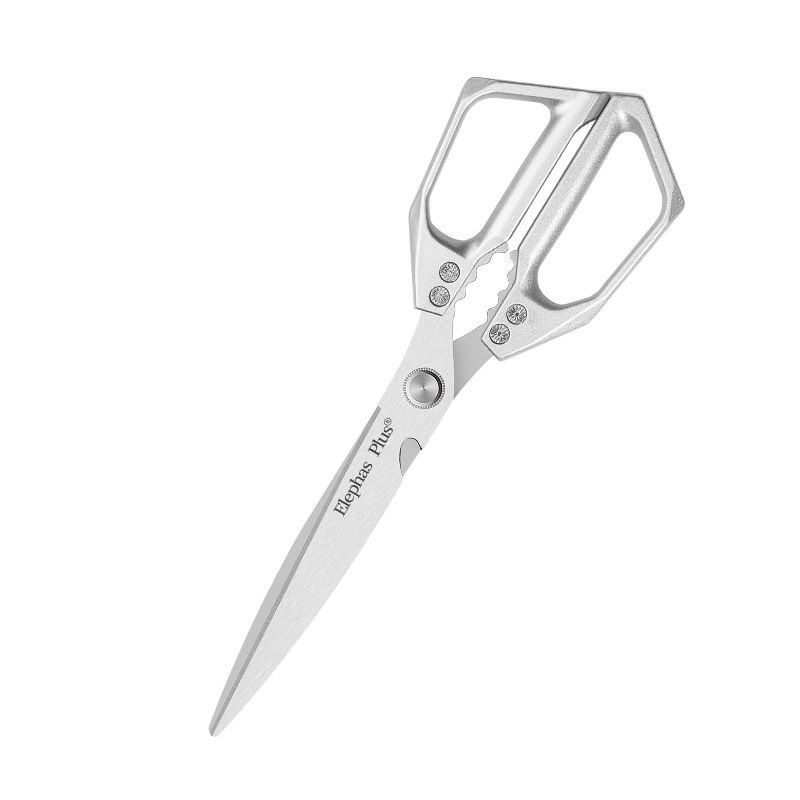 All Stainless Steel Kitchen Scissors Barbecue Scissors Chicken Chop ...