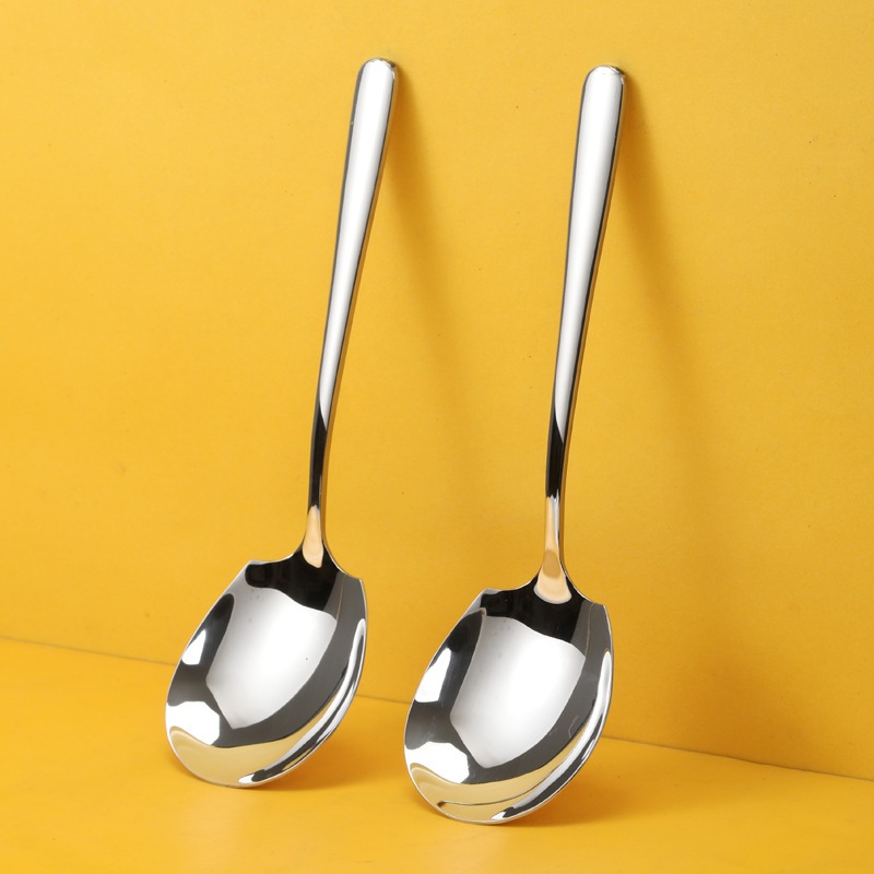 Food Grade Public Spoon 304/316 Stainless Steel Dinner Self-Service ...