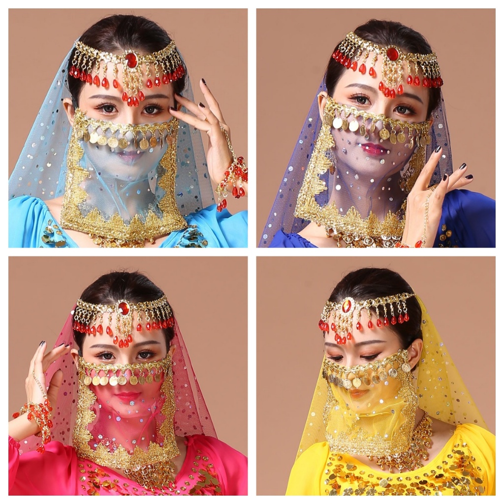 ARABIC ACCESSORIES DINNER LUXURY WEDDING FOREHEAD CHAIN HEADDRESS ...