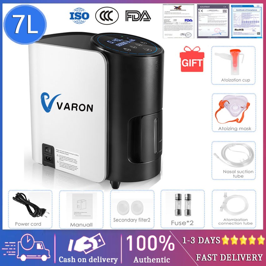 Local delivery+COD VARON Household Oxygen Concentrator For Elderly And ...