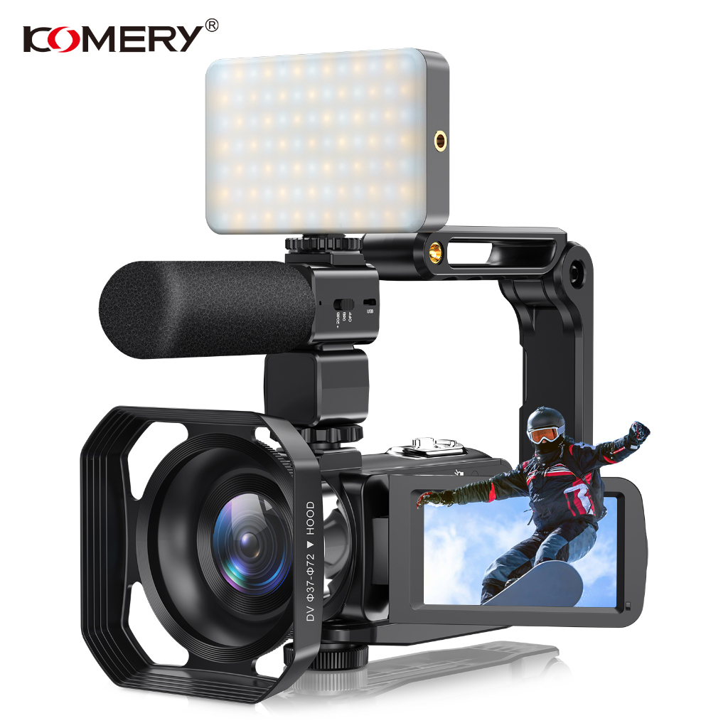 Komery AF6 camera features 18x digital zoom, 4K resolution, and ...