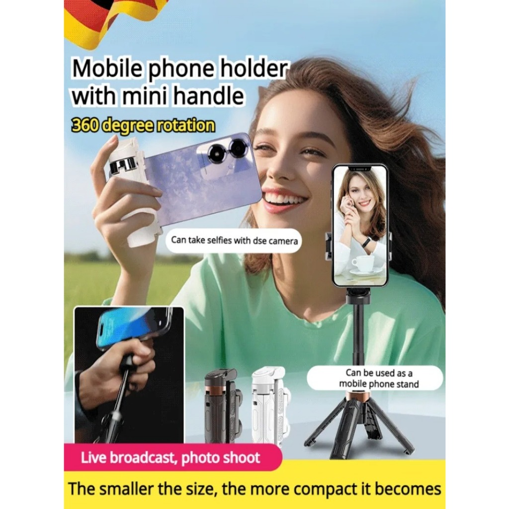 New ultra-mini universal selfie stick travel portable universal floor ...