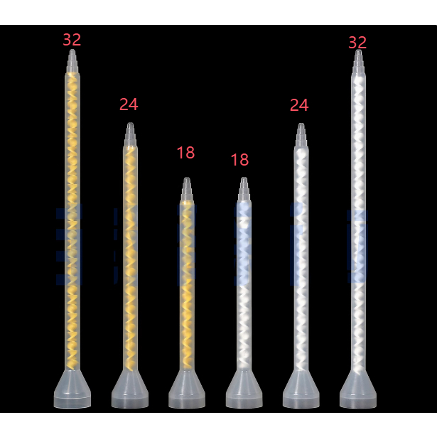 MC05-18/24/32 series epoxy plastic static agitator Tip two-component ...