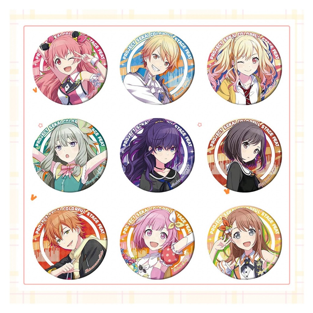 Project SEKAI Anime Yoisaki Kanade Anime Cute Badge Button Brooch Pins ...