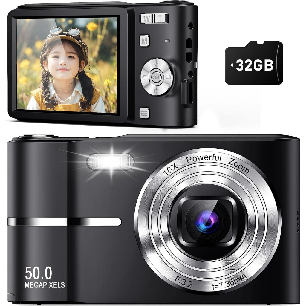 YJS M3 New CCD Style Fashion Retro Kids Camera, HD Student Kids ...