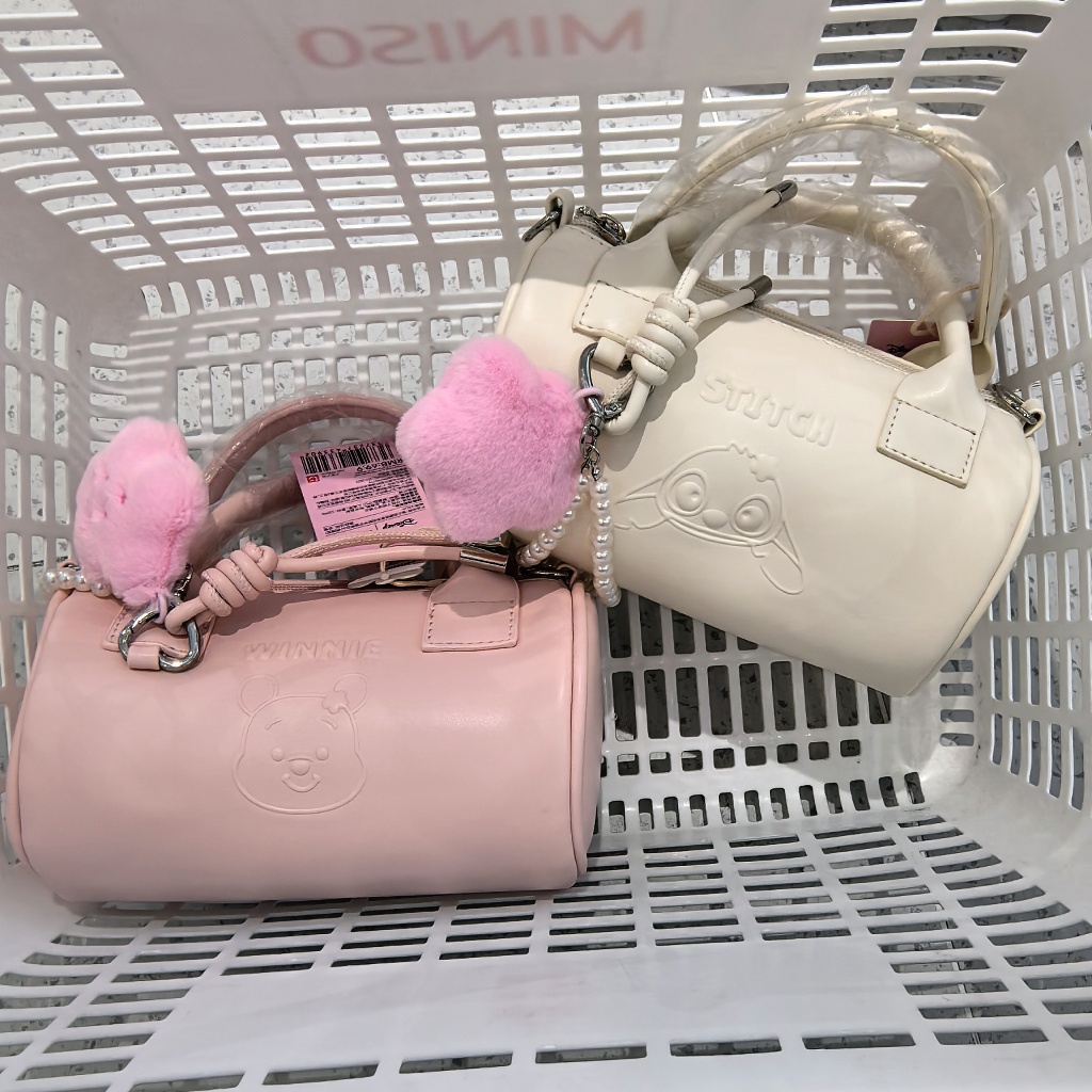 Miniso Sakura Season Series Soft Cone Bag Stitch Winnie the Pooh ...