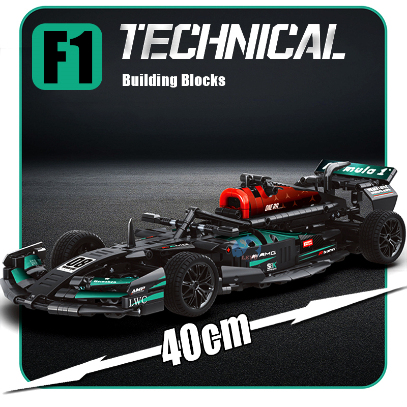 MOC Technic Mercedes-AMG F1 Car Building Blocks Set Toys for Boys Kids ...