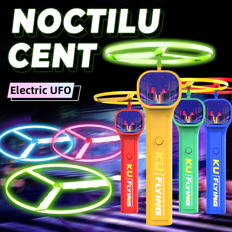 Electric Luminous UFO Flying toys for Kids Children Flying Disc ...