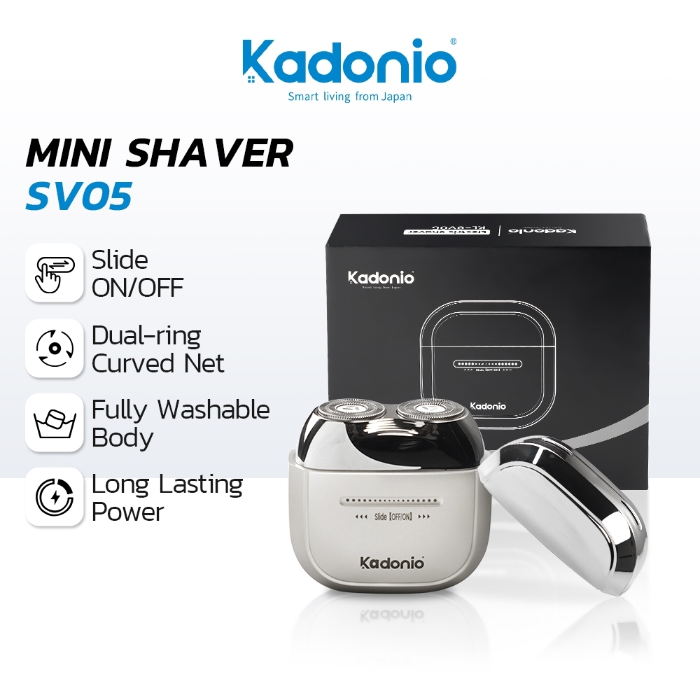 KADONIO Men Beard Shaver, Electric Shaver Machine for Men, Rechargeable ...