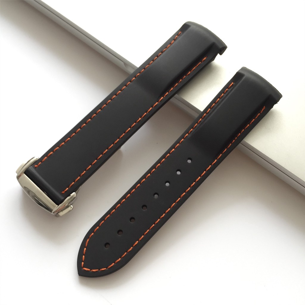Substitute Omega Silicone Strap Hippocampus Speedmaster 007 Universe ...
