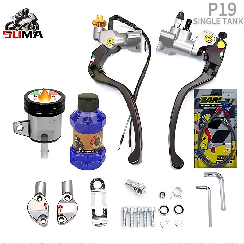 P19 Brake Master Universal Lever for Single Tank Mio, Raider, Aerox ...