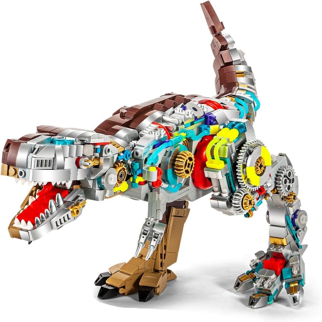 Cyborg Tyrannosaurus Rex Jurassicworld Building Block Set 1388pcs ...