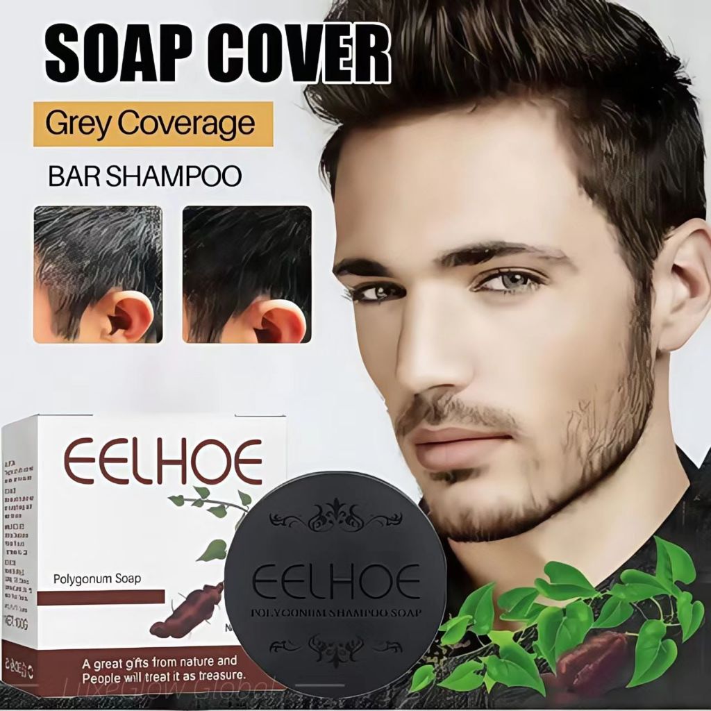 【Anti-hair loss and hair growth】Polygonum multiflorum shampoo block ...