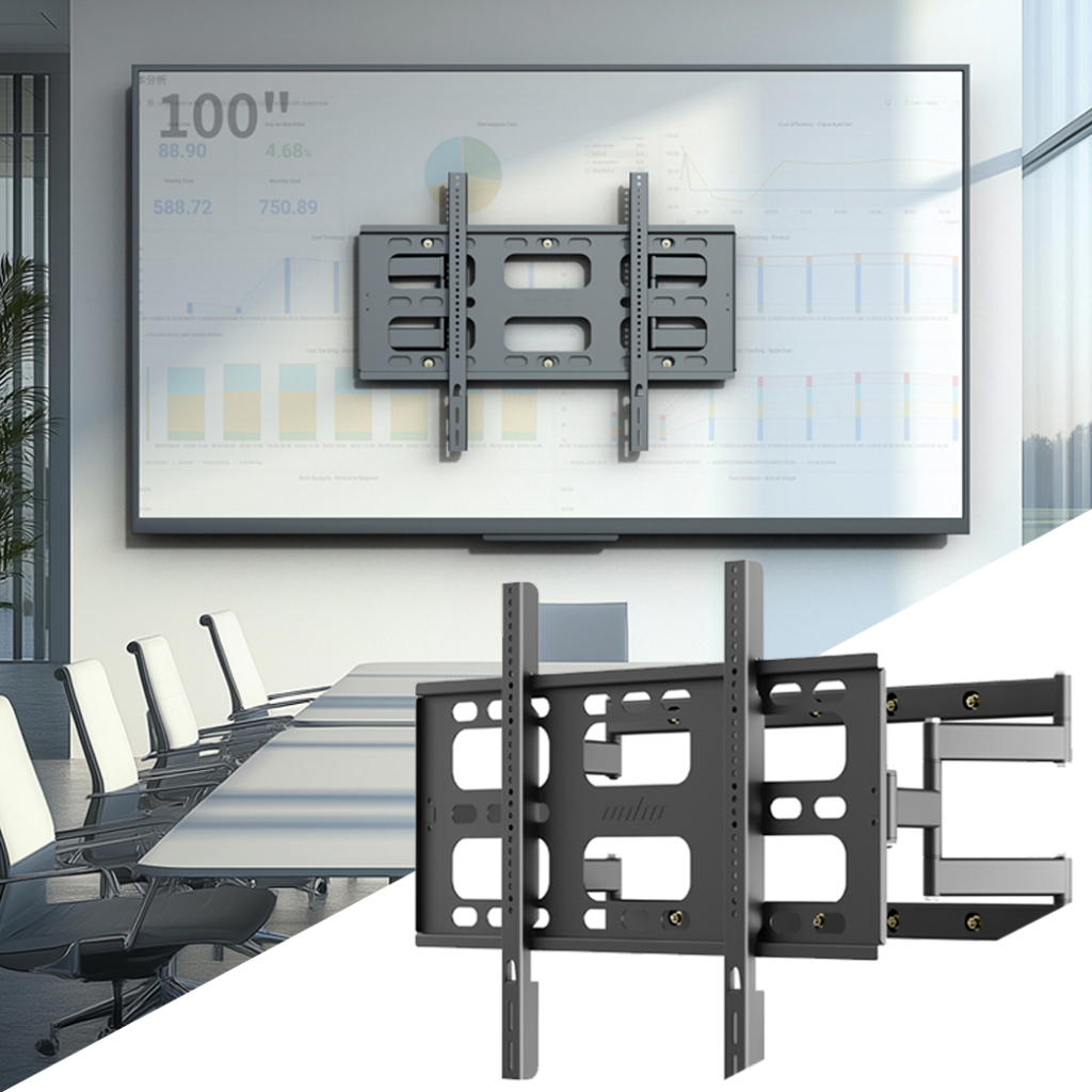 UNHO TV Wall Bracket Swivel Tilt TV Wall Mount Full Motion TV Bracket ...