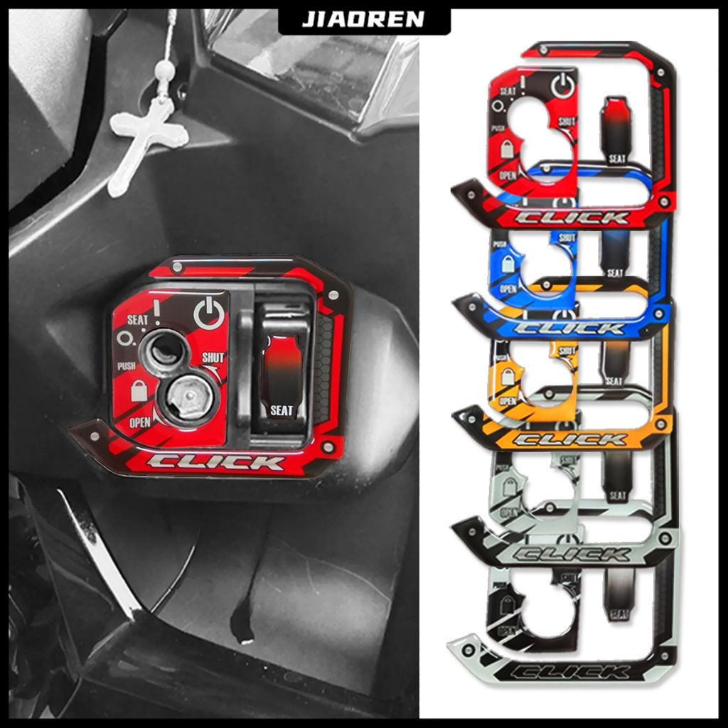 resin epoxy key panel sticker honda click v4 v3 v2 125i key cover ...