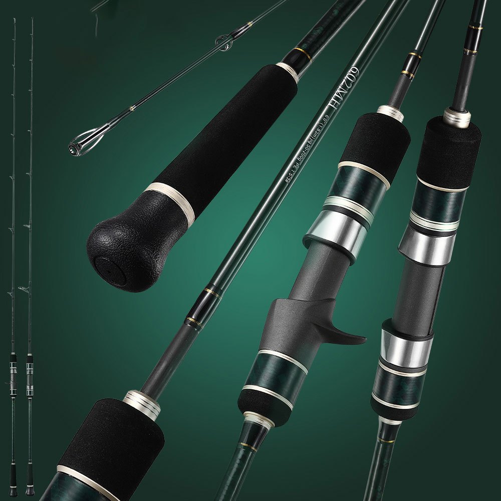 30LB POWERFUL Solid Carbon Jigging rod 1.8M/1.98M Slow-jigging/Fast ...