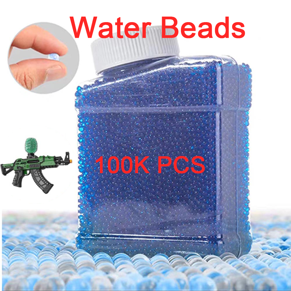 10K PCS Water Absorption 7-8mm Boy Toy Children Crystal Marbles ...