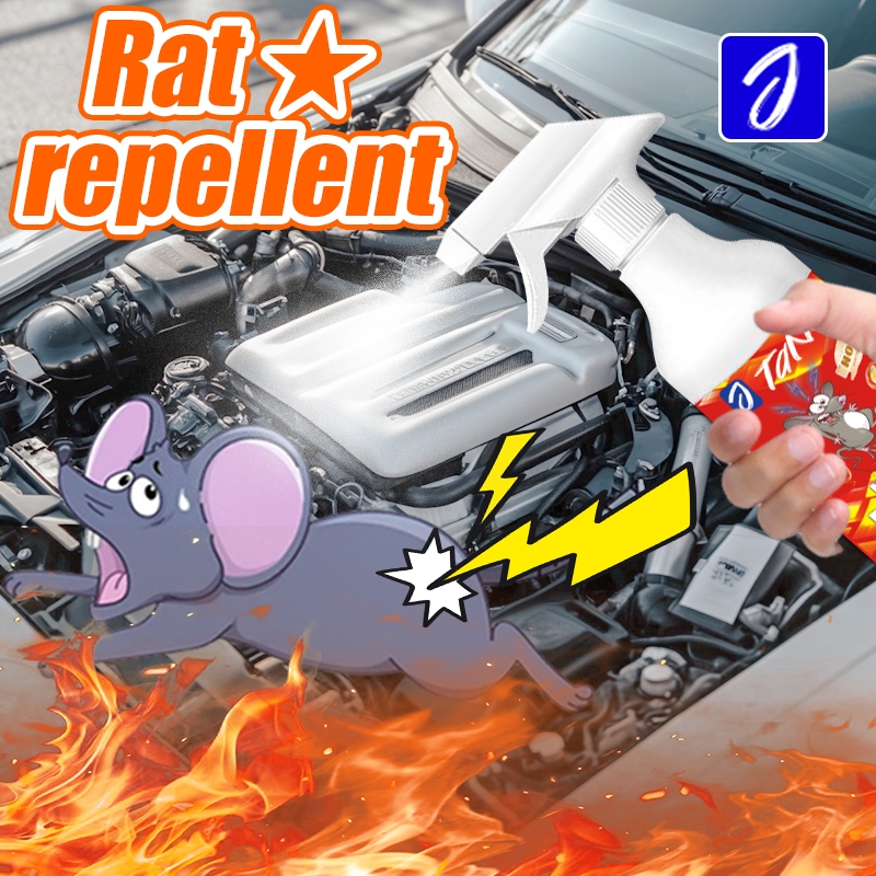 Rat repellent spray effect 100 years 500ML Racun tikus paling berkesan ...