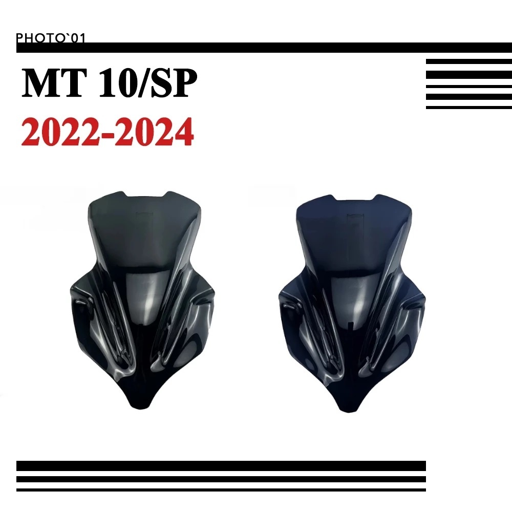 PSLER For YAMAHA MT10 MT 10 SP Windshield Visor Windscreen Wind Shield ...