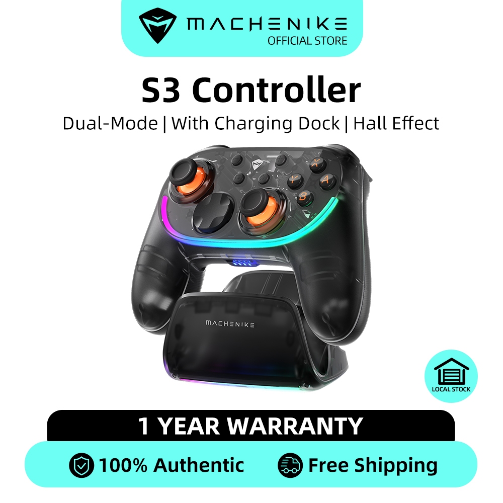 Machenike S3 Switch Button Layout Dual-Mode Gaming Controller With ...