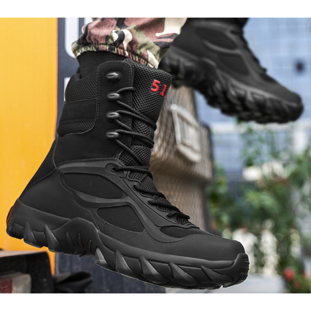 Ready stock Size39-47 men's sport boots 5AA tactical boots outdoor ...
