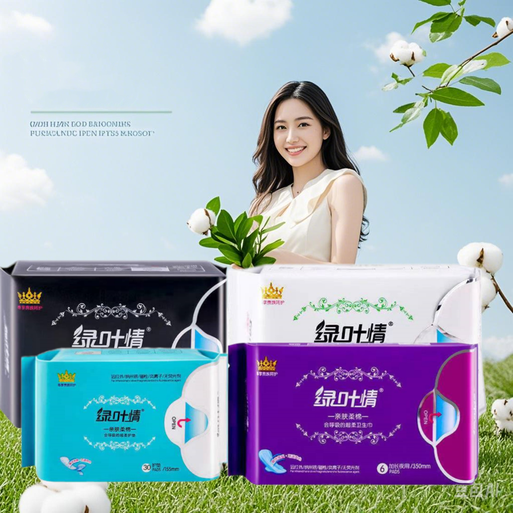 Sanitary pad flexfoam thin cotton soft day night use regular anti ...