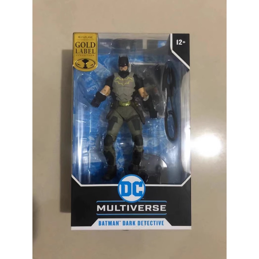McFarlane DC Multiverse SDCC Gold Label Limited Dark Detective Batman 7 ...